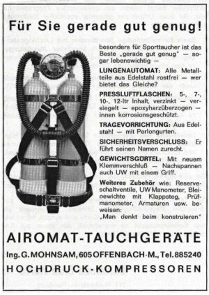 Mohnsam | CG-45 - Double Hose Regulators and Vintage Dive Equipments